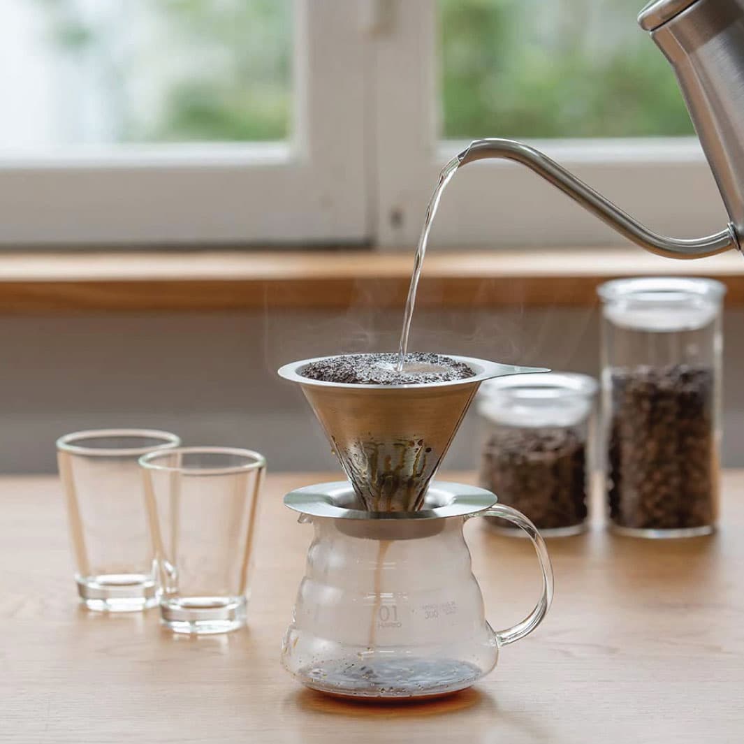 Hario V60 DMD-01-HSV Double Mesh Metall filter – Kaffa.no | Ferskbrent ...